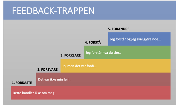 Feedback-trappen - Hvorfor er det så vanskelig å lykkes med negative ...